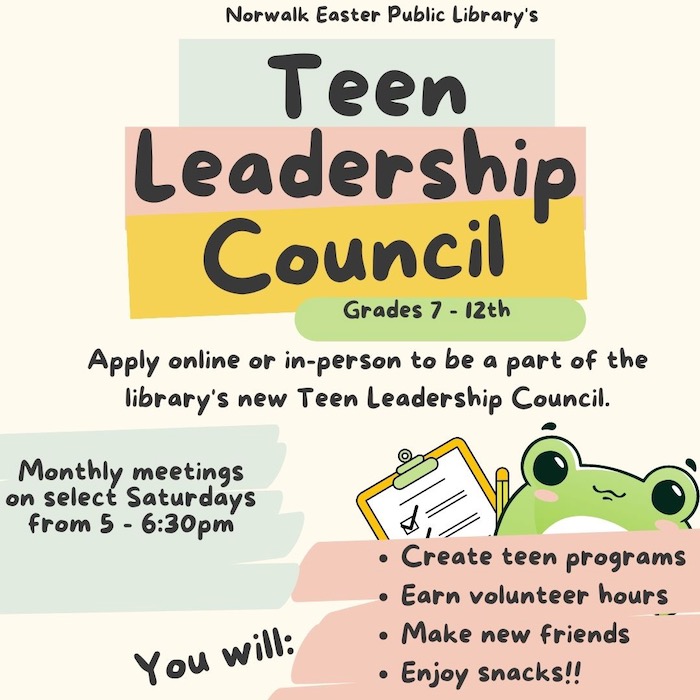 Tweens/Teens - Norwalk Easter Public Library